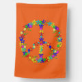 peace symbols, house flag | Zazzle