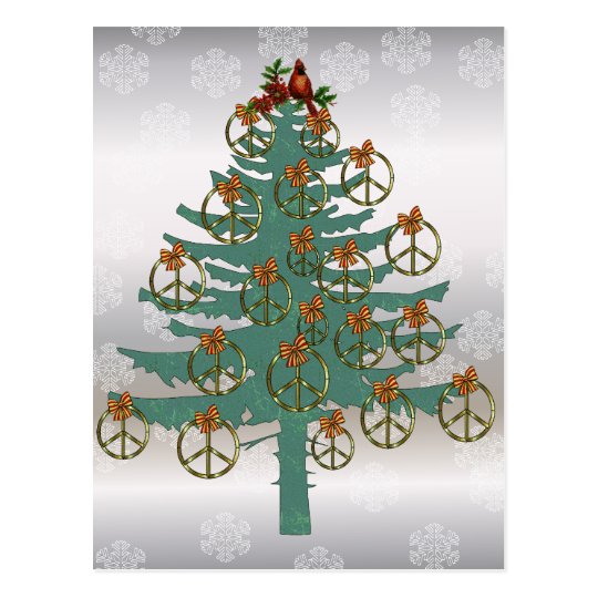 Peace Tree Postcard | Zazzle.com