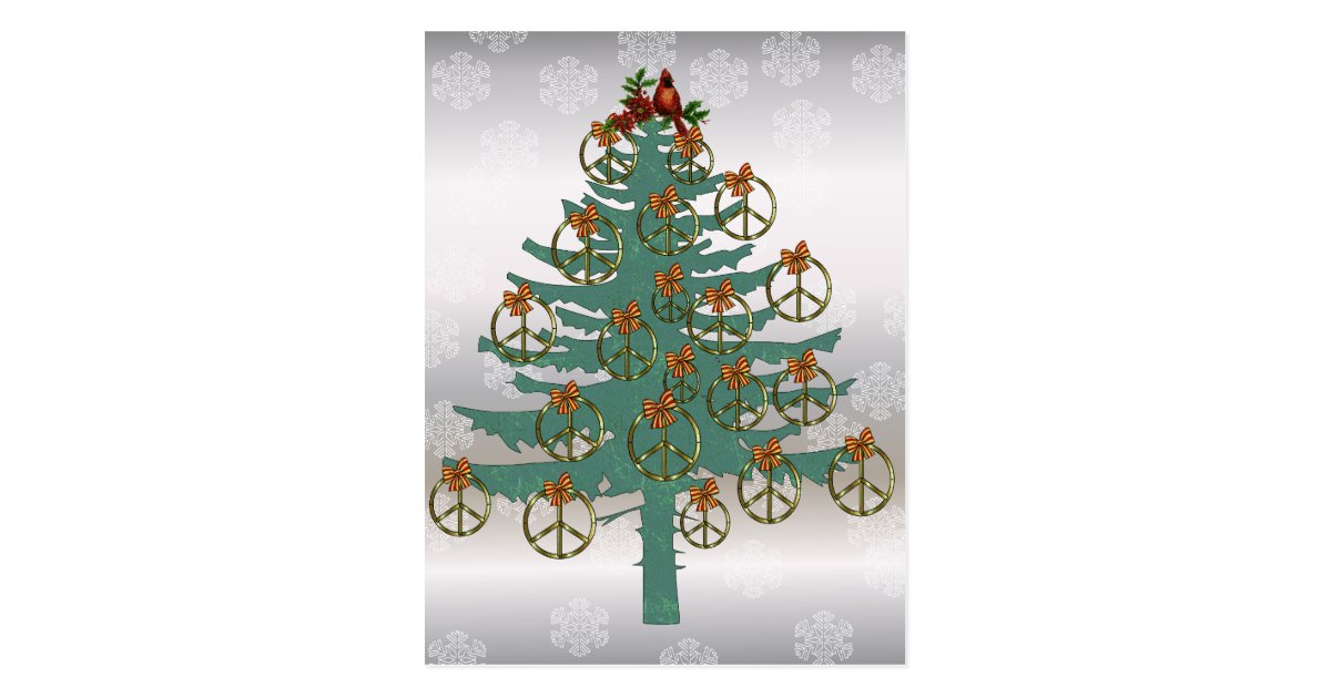 Peace Tree Postcard | Zazzle.com