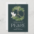 Peaceful Dove Business Holiday Card | Zazzle
