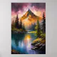 Peaceful River in a Forested Eden Poster | Zazzle