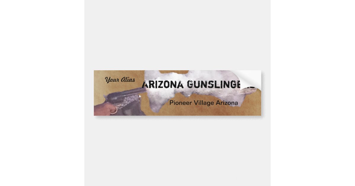 Peacemaker & Gunsmoke Bumpersticker Bumper Sticker | Zazzle