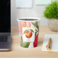 Peach Fuzz Baby Shower Paper Cups | Zazzle