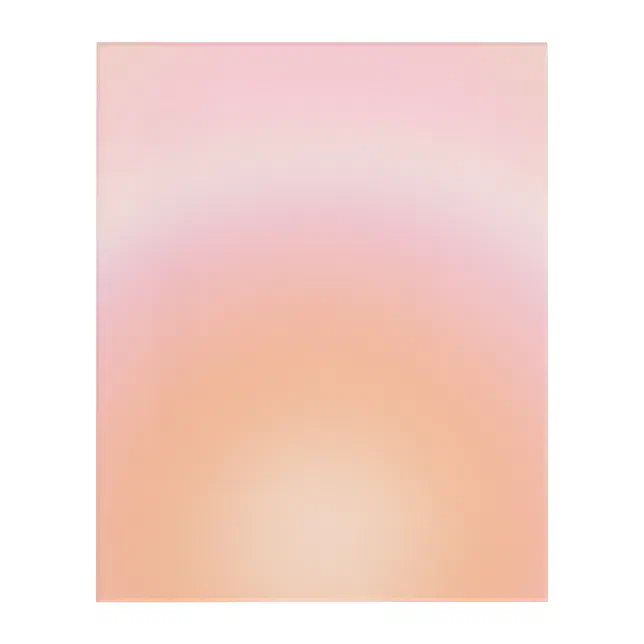 Peach Fuzz Gradient Acrylic Print | Zazzle