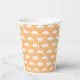 Peach Graduation Caps Paper Cups | Zazzle