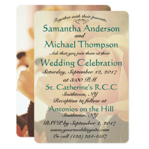 Traditional Church Wedding Invitations | Zazzle