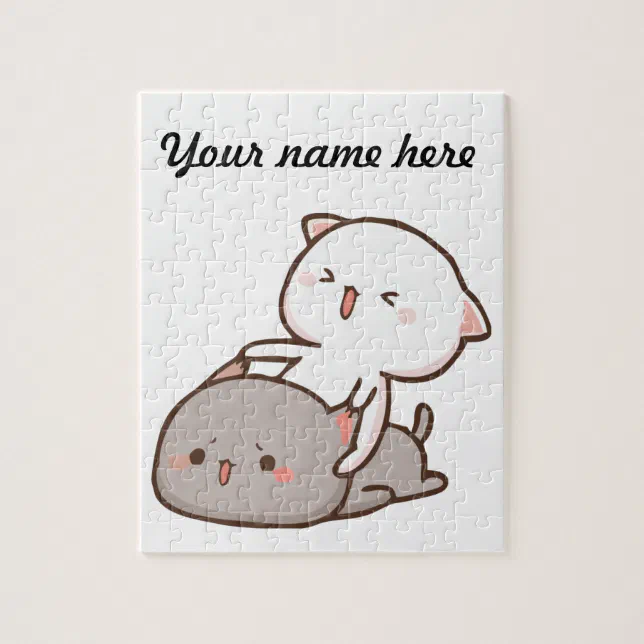 Peach Trolling Goma Puzzle | Zazzle