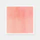 Peach Watercolor design paper napkin | Zazzle