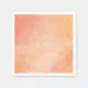 Peach Watercolor design paper napkin | Zazzle