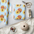 Peaches for Peach Month Wrapping Paper | Zazzle