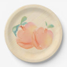 Peach Paper Plates | Zazzle.com