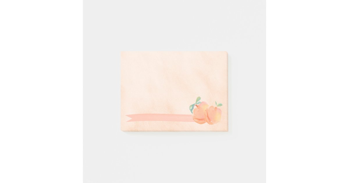 Peaches Post-it Notes | Zazzle
