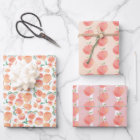 Peaches Wrapping Paper Sheets | Zazzle