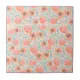 Peachy Blooms Boho Pattern Peach Ceramic Tile | Zazzle