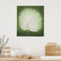 Peacock by Ohara Koson Vintage Print Poster | Zazzle