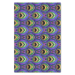 peacock feather tissue paper | Zazzle