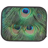 Peacock Feathers 3 Options Car Mat | Zazzle