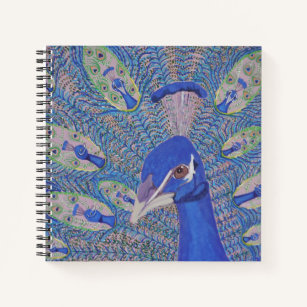 Peacock Notebooks & Journals | Zazzle
