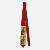 Peake, Chessie’s Old Man tomcat tabby cat Neck Tie | Zazzle