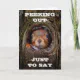 "PEAKING OUT" it is **YOUR BIRTHDAY** Card | Zazzle
