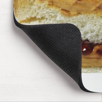 Peanut butter and jelly sandwich. mouse pad | Zazzle