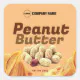 Peanut Butter Custom Label Sticker | Zazzle