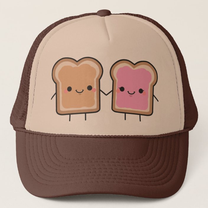 Peanut Butter + Jelly Hat | Zazzle.com