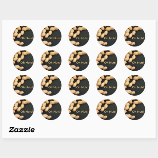 Peanut Sticker | Zazzle