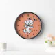 Peanuts | A Snoopy Happy Dance Clock | Zazzle