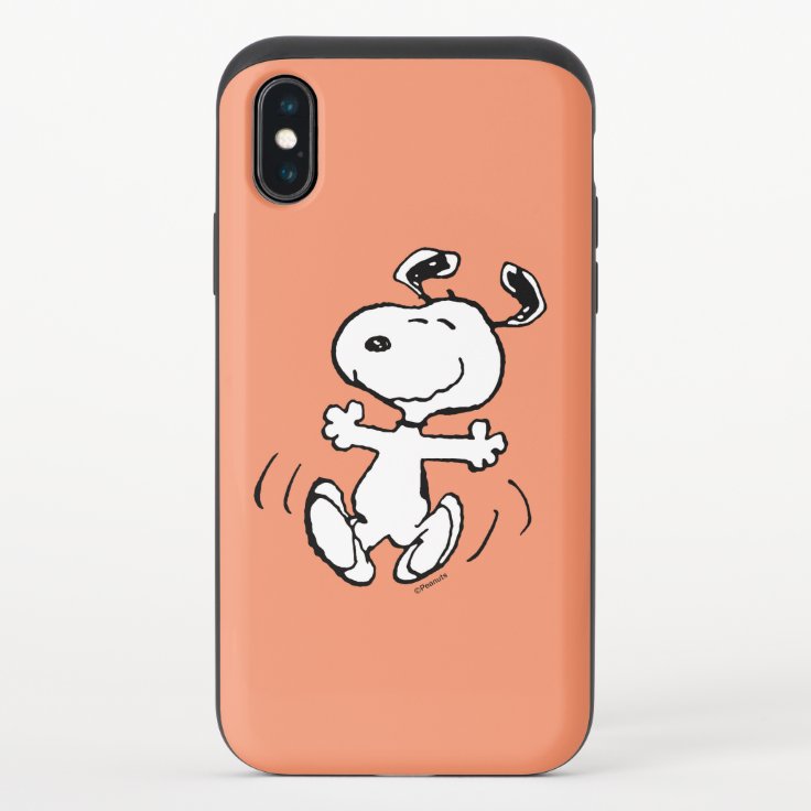 Peanuts | A Snoopy Happy Dance Uncommon iPhone Case | Zazzle
