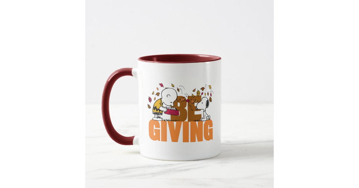 Peanuts | Be Giving Mug | Zazzle