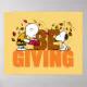 Peanuts | Be Giving Poster | Zazzle