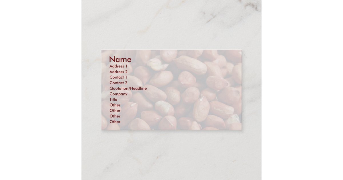 Peanuts Business Card | Zazzle