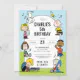 Peanuts Character Fun Birthday Collage Invitation | Zazzle
