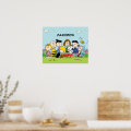 Peanuts | Charlie Brown and Gang | Add Your Name Poster | Zazzle