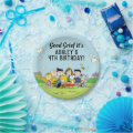 Peanuts | Charlie Brown and Gang Birthday Paper Plates | Zazzle