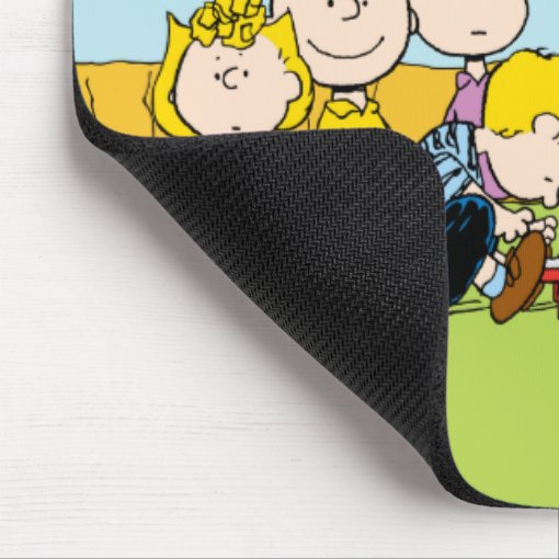 Peanuts | Charlie Brown and Gang Mouse Pad | Zazzle