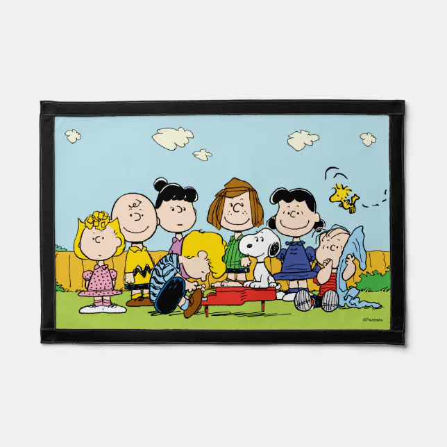Peanuts | Charlie Brown and Gang Pennant | Zazzle