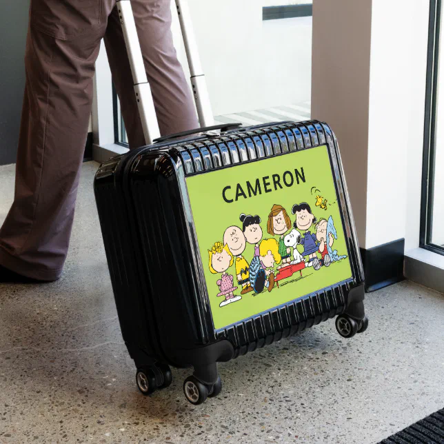 Peanuts | Charlie Brown and Gang | Personalize Luggage | Zazzle