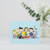 Peanuts | Charlie Brown and Gang Postcard | Zazzle