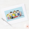 Peanuts | Charlie Brown and Gang Rectangular Sticker | Zazzle