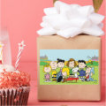 Peanuts | Charlie Brown and Gang Rectangular Sticker | Zazzle