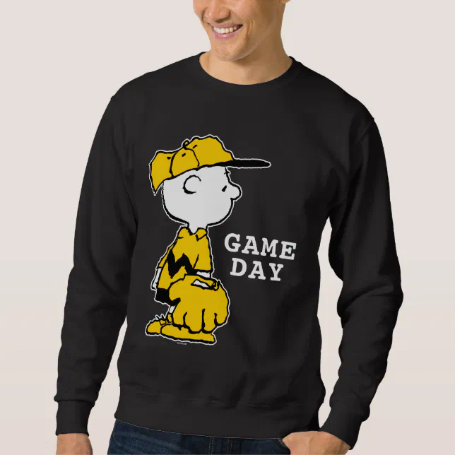 Peanuts | Charlie Brown Baseball Game Sweatshirt | Zazzle