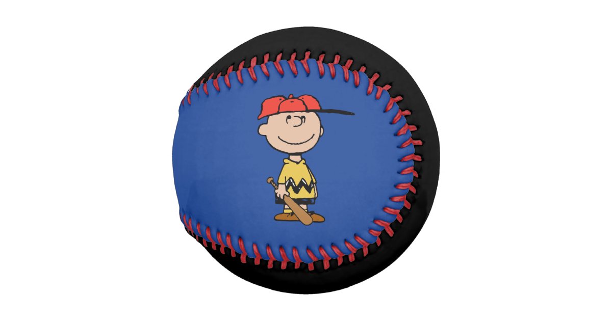 Peanuts | Charlie Brown Baseball Smile | Zazzle