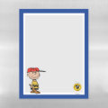 Peanuts | Charlie Brown Baseball Smile Magnetic Dry Erase Sheet | Zazzle