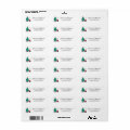 Peanuts | Charlie Brown Christmas Lights Label | Zazzle