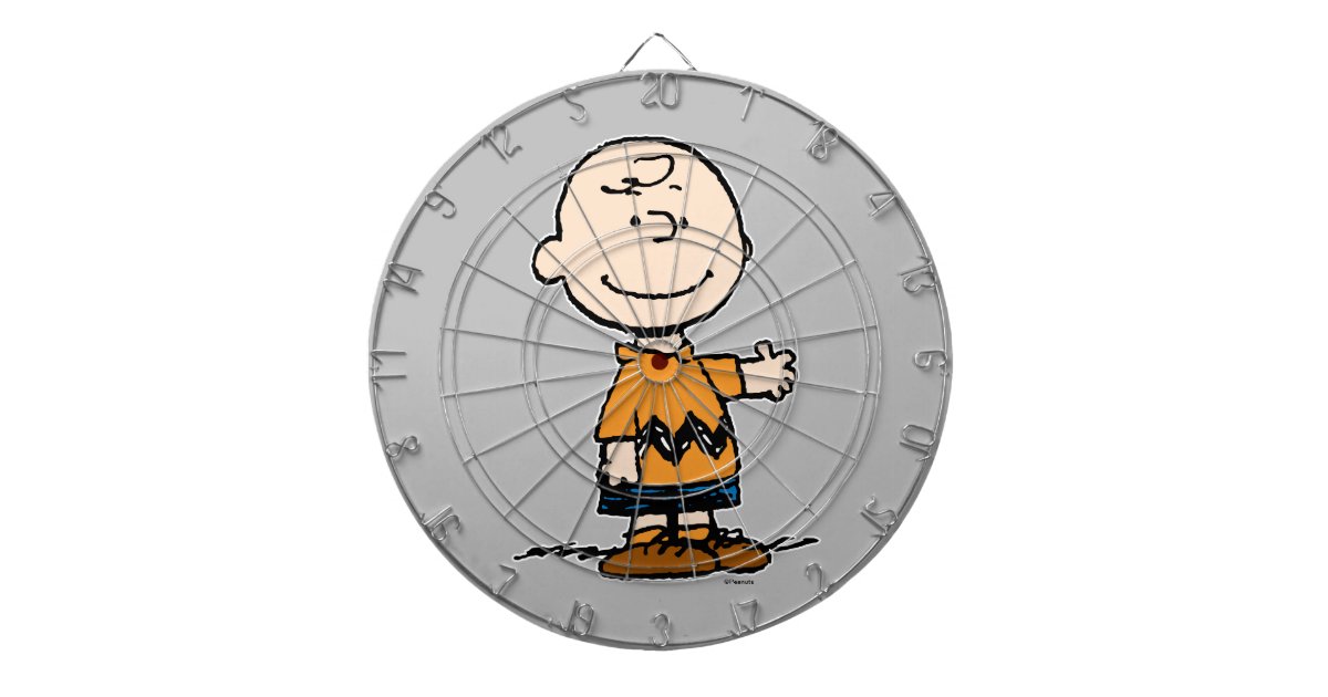 Peanuts | Charlie Brown Dart Board | Zazzle