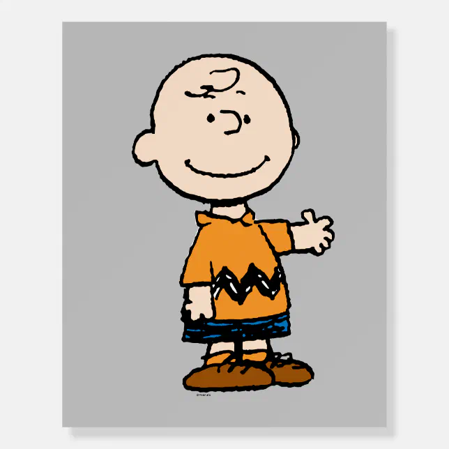 Peanuts | Charlie Brown Foam Board | Zazzle