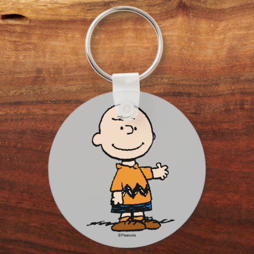 Peanuts | Charlie Brown Keychain | Zazzle