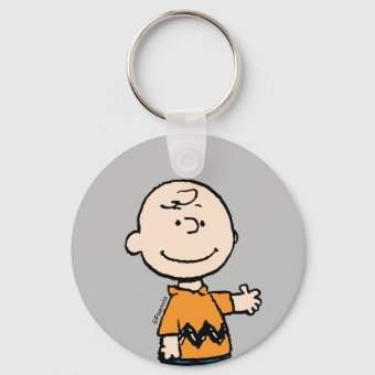 Peanuts | Charlie Brown Keychain | Zazzle